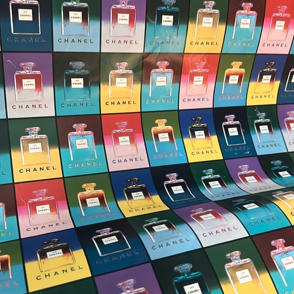 CHANEL | Holiday | Very Rare Authentic Chanel No 5 Andy Warhol Gift ...